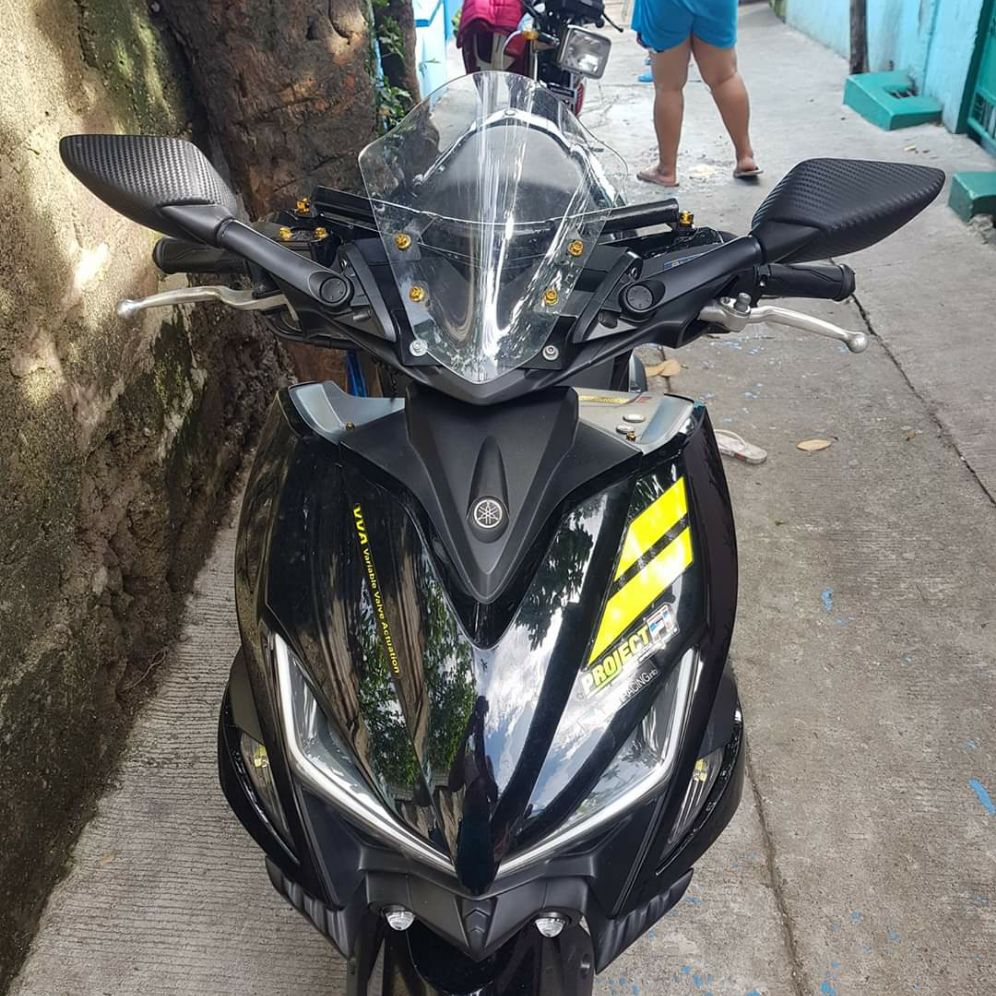 Aerox SideMirror and Bracket Modified | Lazada PH