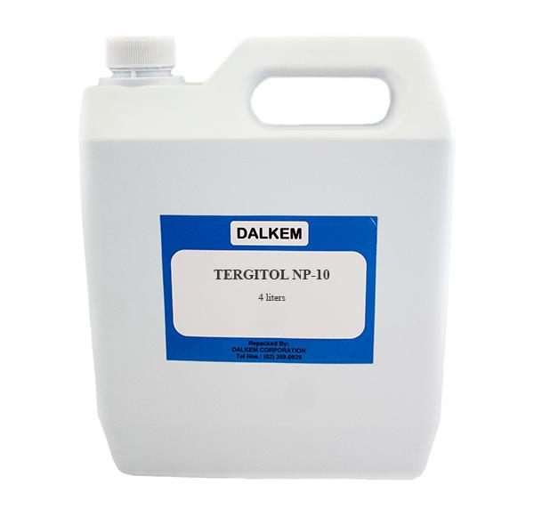Tergitol NP-10 Nonylphenol Ethoxylate Surfactant gallon 4 liters ...