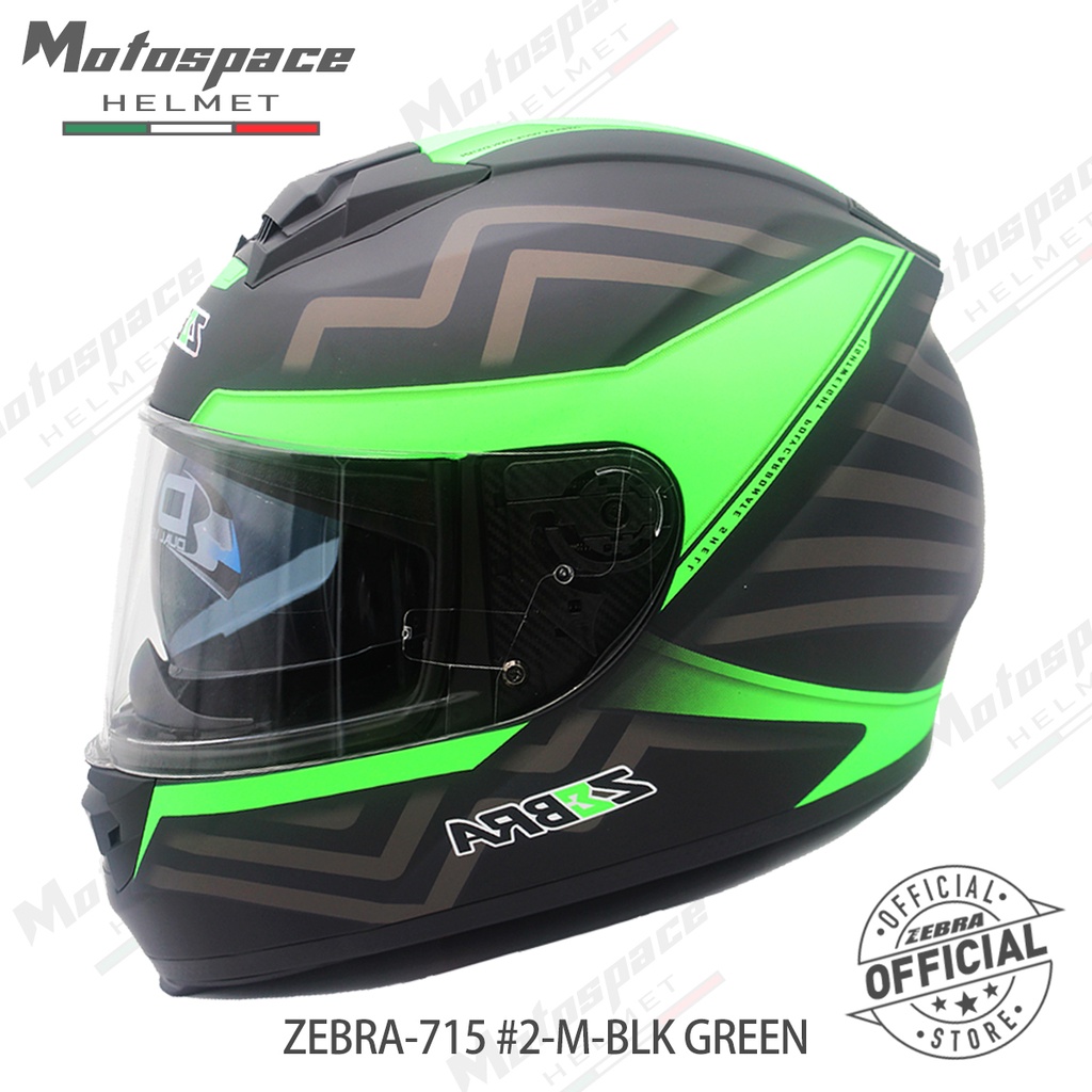 Motospace ZEBRA 715 #2 Helmet Motorcycle Full Face Helmets Dual Visor ...