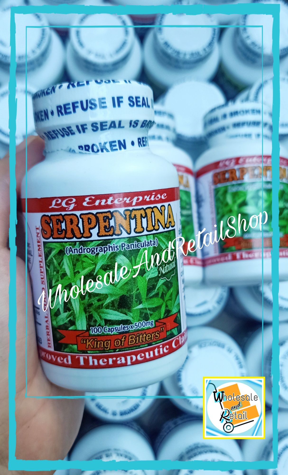 Serpentina Capsules King of Bitter Herbal Food Supplement | Lazada PH