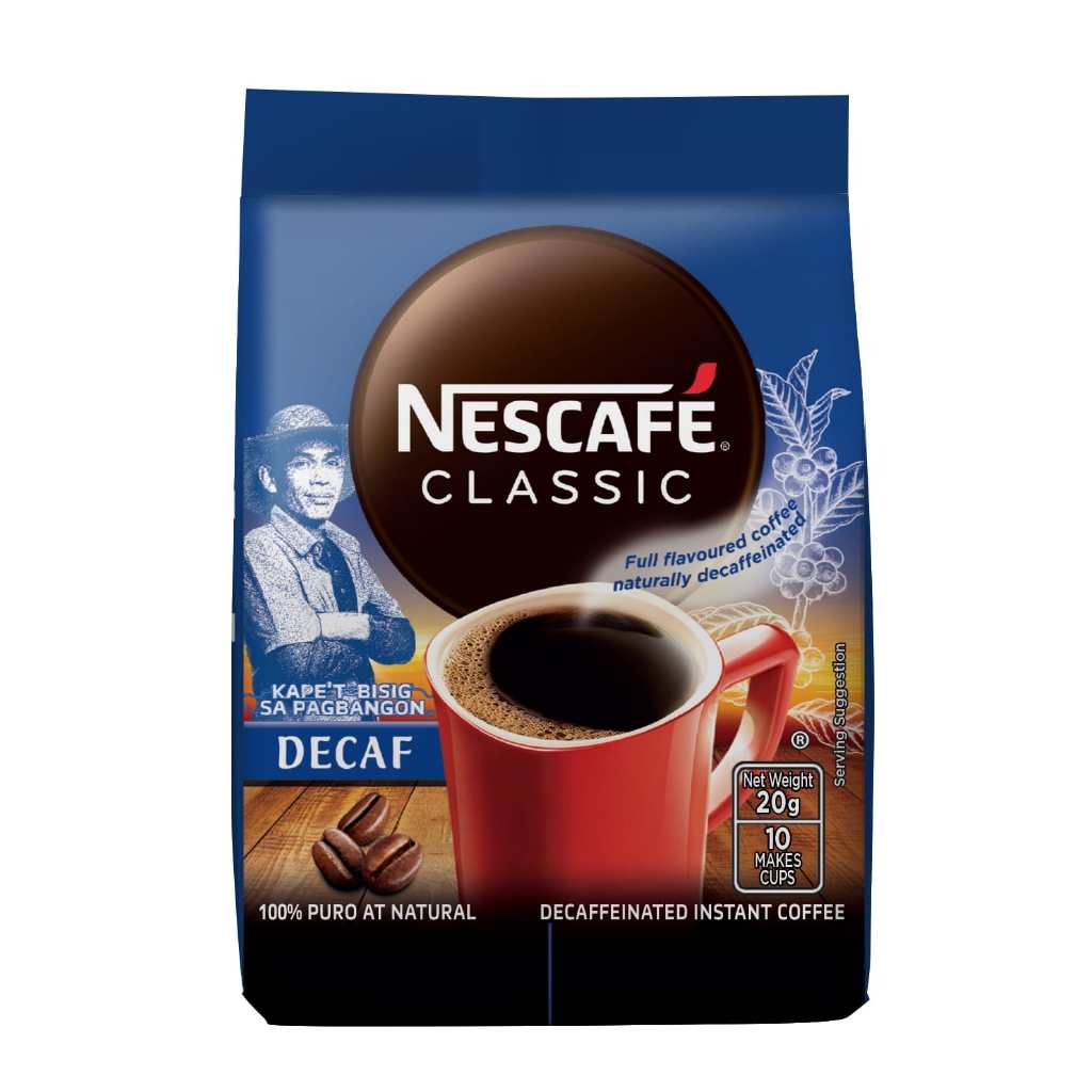 Nescafe Decaf 20g Decaffeinated Instant Coffee | Lazada PH