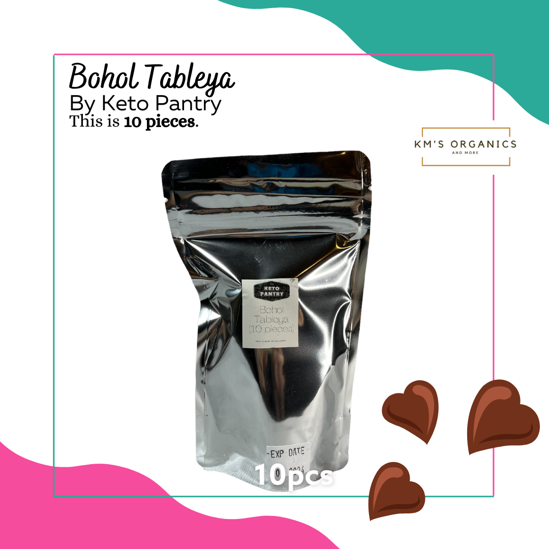 Keto Pantry Tableya from Bohol 10-pc Pack | Lazada PH