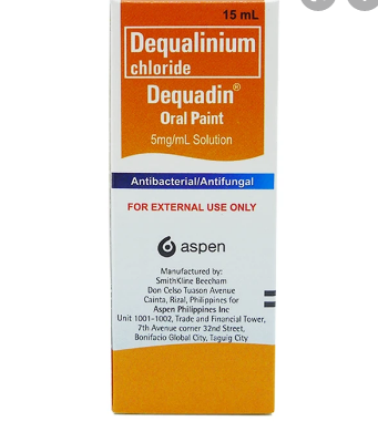 DEQUADIN (Para Sa Singaw) 5 mg/mL Oral Paint 15 mL Bottle | Lazada PH