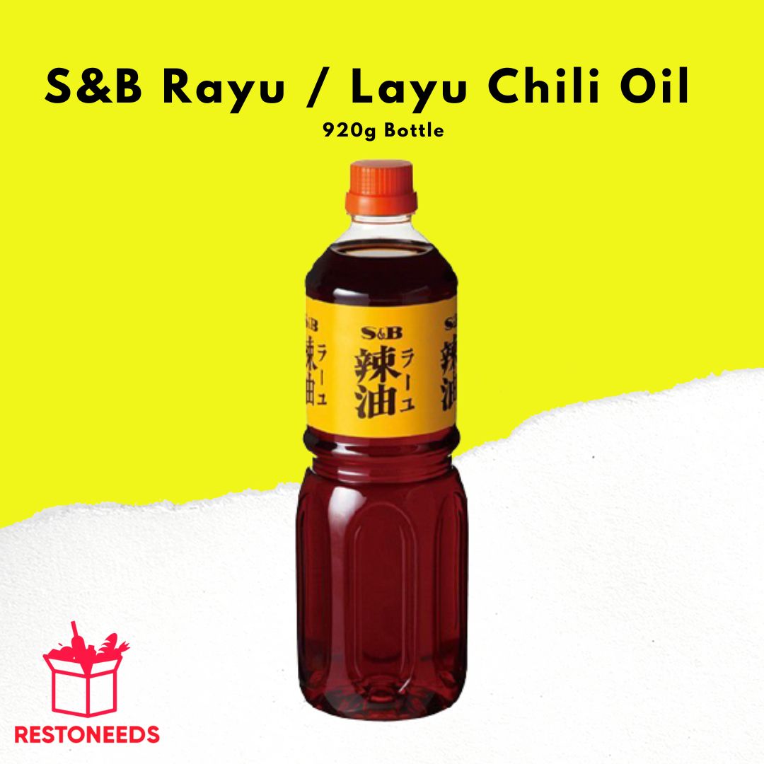 S&B Rayu / Layu Chili Oil 920g Bottle | Lazada PH
