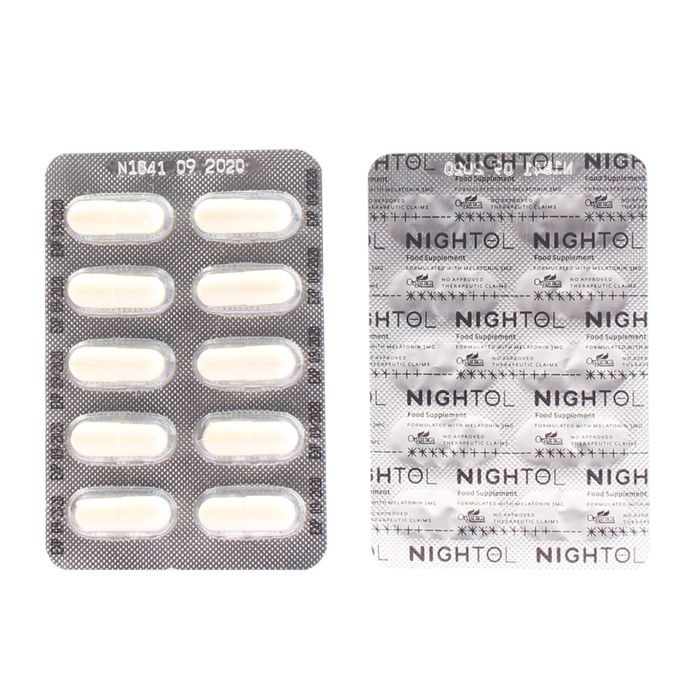 NIGHTOL Nightol Food Supplement 3mg 1 Tablet | Lazada PH