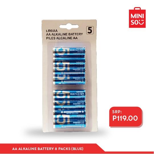 Miniso Aa Alkaline Battery 8 Pack | Lazada PH