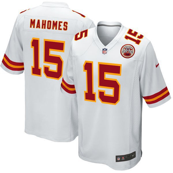 NFL Football Jerseys Mens Chiefs 15 Patrick Mahomes Football Jersey Red ...
