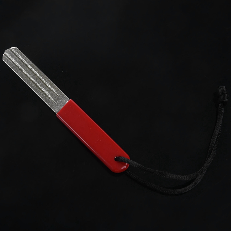 Two-Sided Fishing Hook Stone Sharpening Tool Fishhook Sharpener File ...