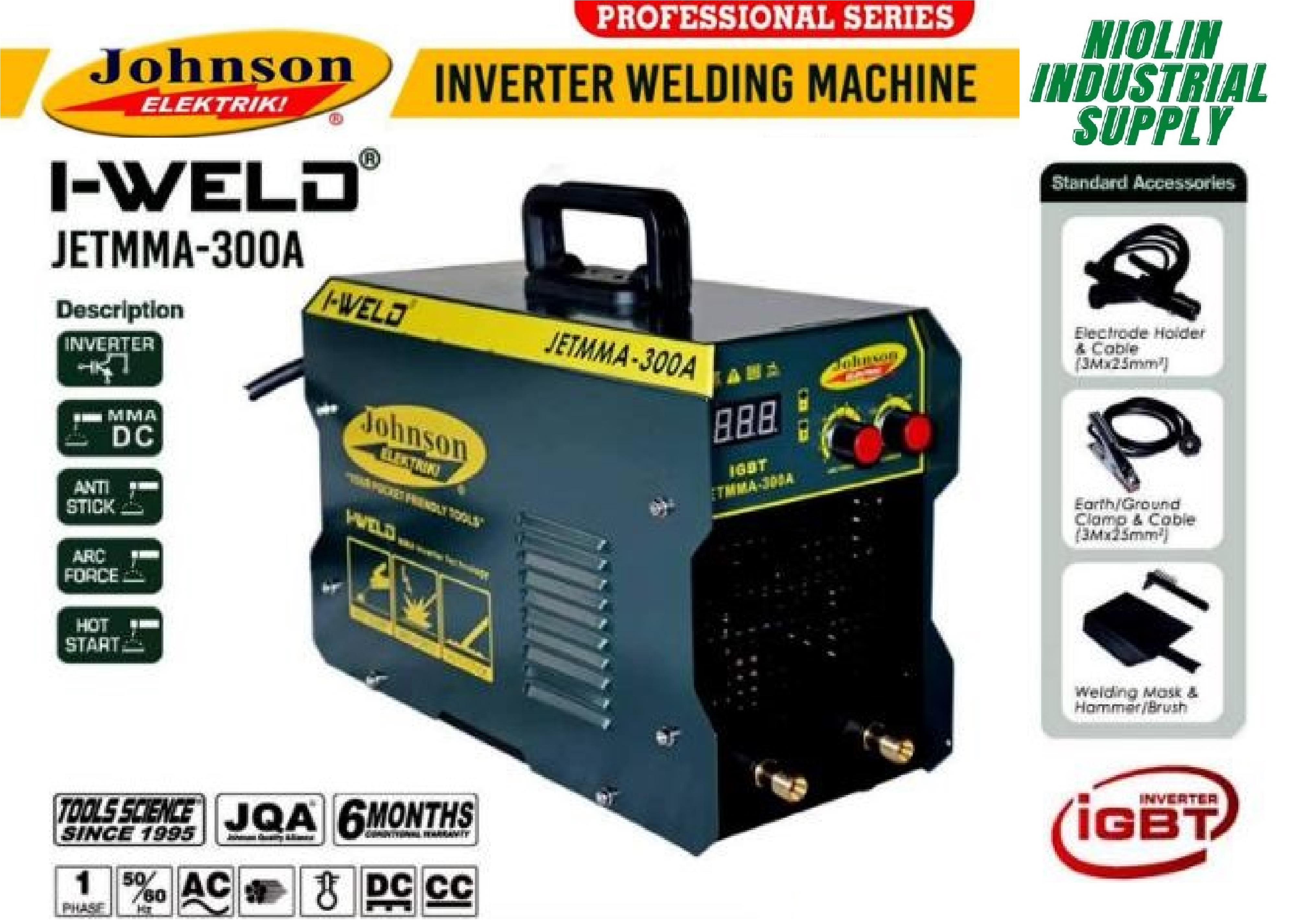 JOHNSON Inverter Welding Machine 300 Ampere | Lazada PH