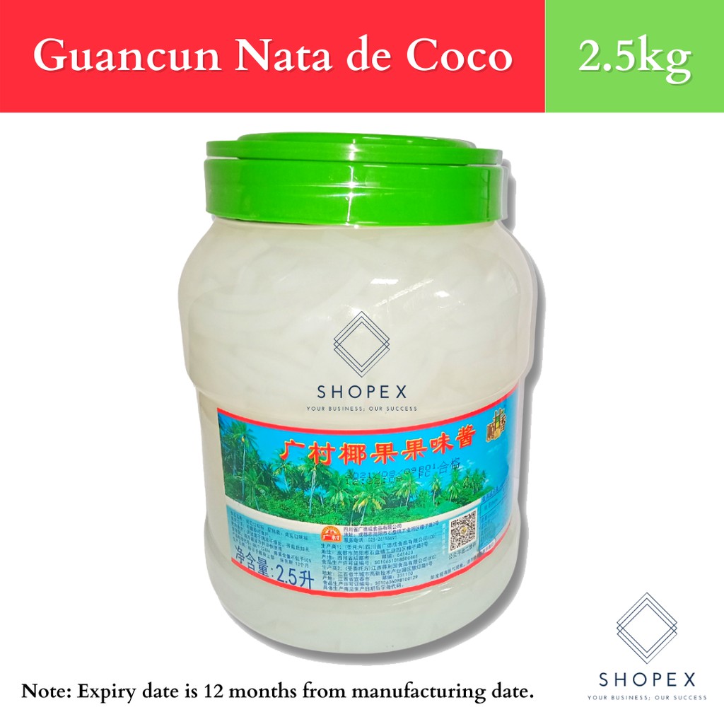 nata de coco Nata De Coco Sinker Guancun CTEA Milin Royal TCH Toppings ...