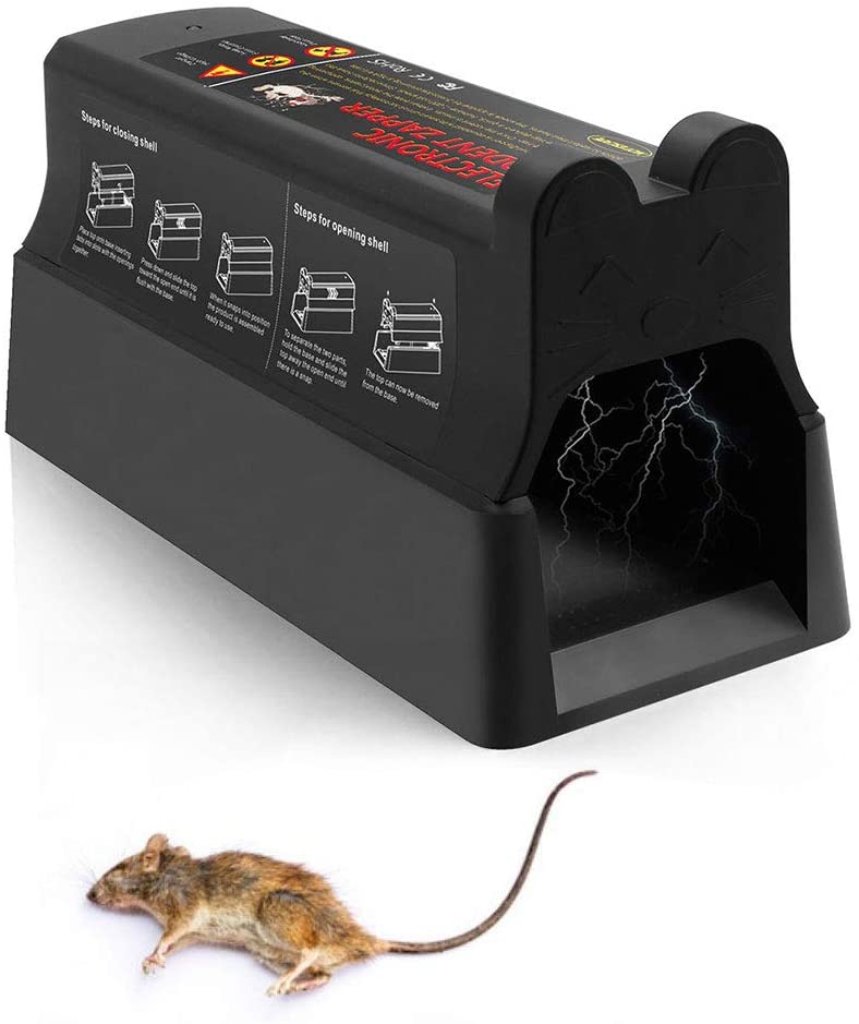 Upgraded Extra Large Electronic Rat Zapper That Kill Instantly Ultra ...