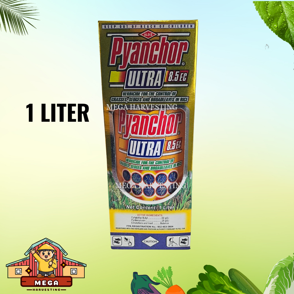 PYANCHOR ULTRA 8.5 EC 500ML 250ML 100ML POST EMERGENCE HERBICIDE 12-16 ...