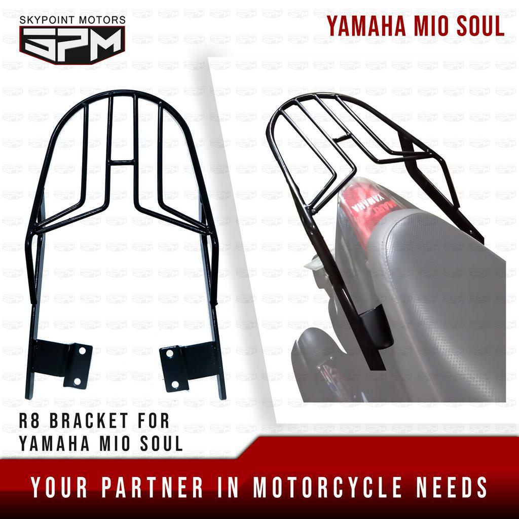 【Ready Stock】 R8 MOTORCYCLE TOP BOX BRACKET FOR YAMAHA MIO SOUL SPORTY ...