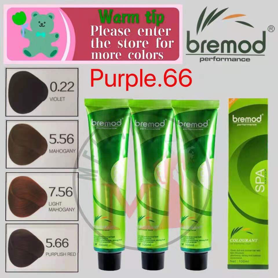 【RFL.RFG】（Purple.66）bremod performance hair color 100ml | Lazada PH