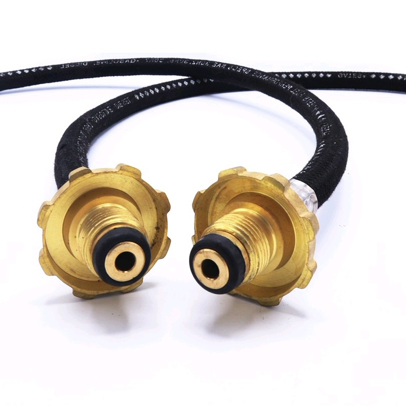 Double Transfer Hose 1/2 Flexible 1 Meter Hose for Industrial High ...