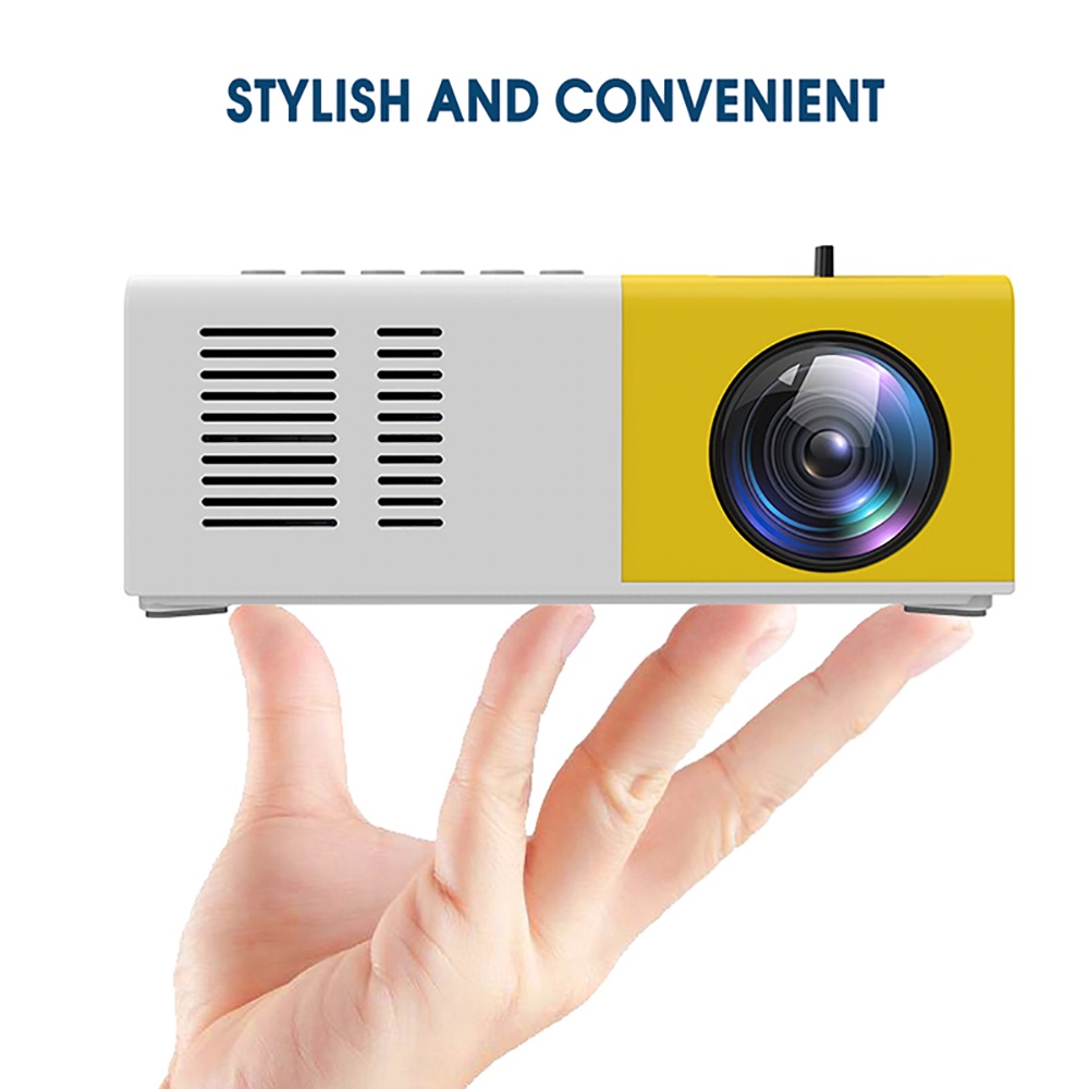 iSinbox YG-300 Micro Mini HD Projector 1080P Home LED Portable Small ...