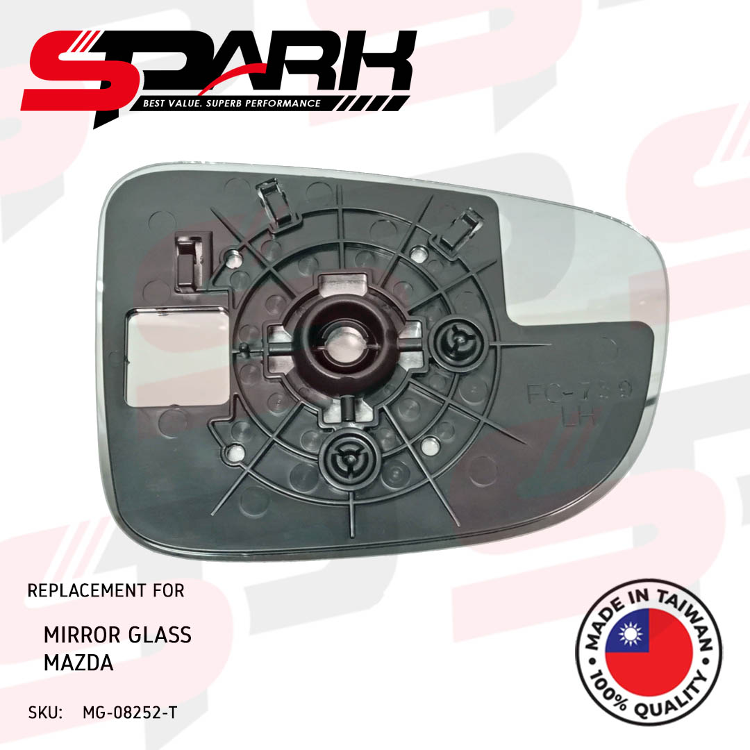 Side Mirror Lens Glass Lens for Mazda 3 Mazda 6 2014 - 2019 | Lazada PH