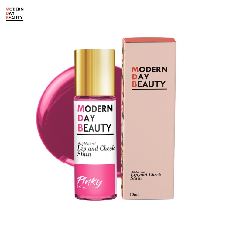 lip tint Modern Day Beauty All-Natural Lip and Cheek Stains | Lazada PH