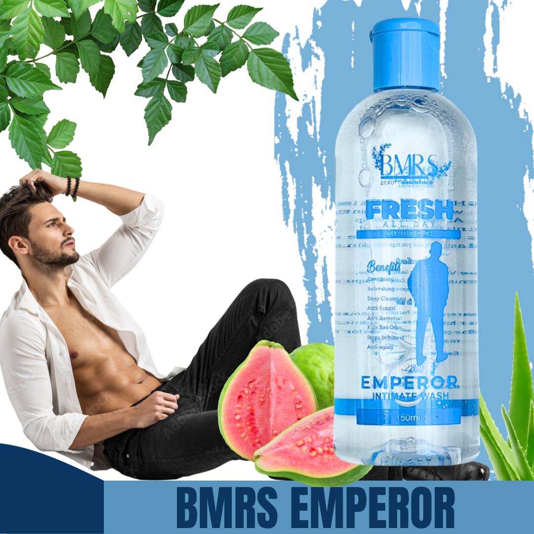 ORIGINAL BMRS EMPEROR MASCULINE WASH Fresh All Day Intimate Wash for ...