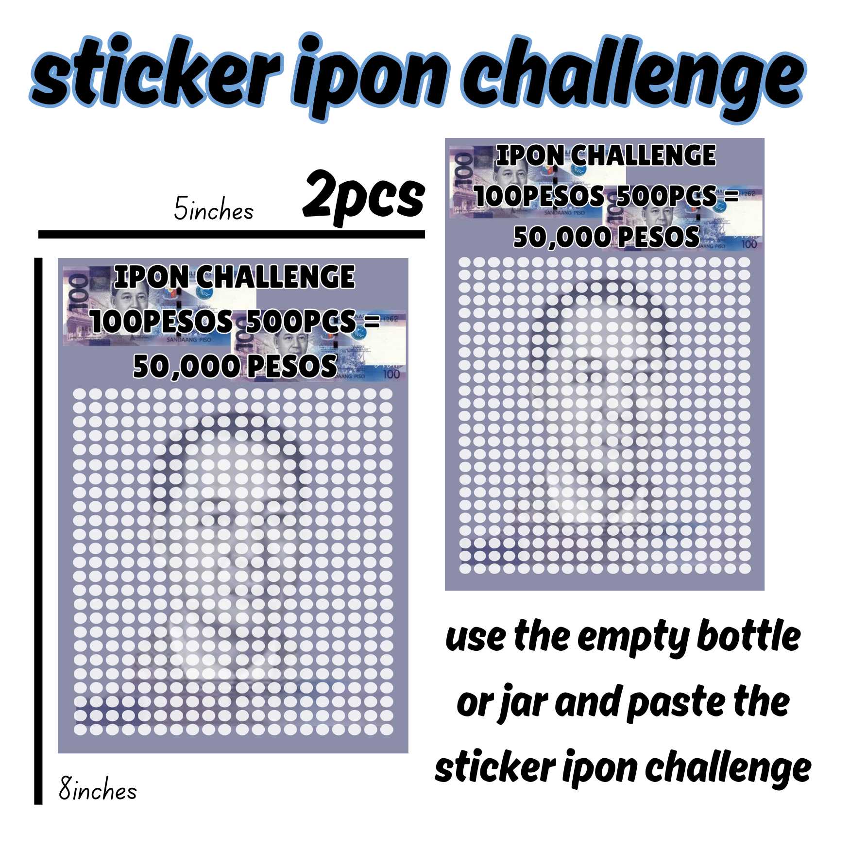 sticker ipon challenge 2024 | Lazada PH