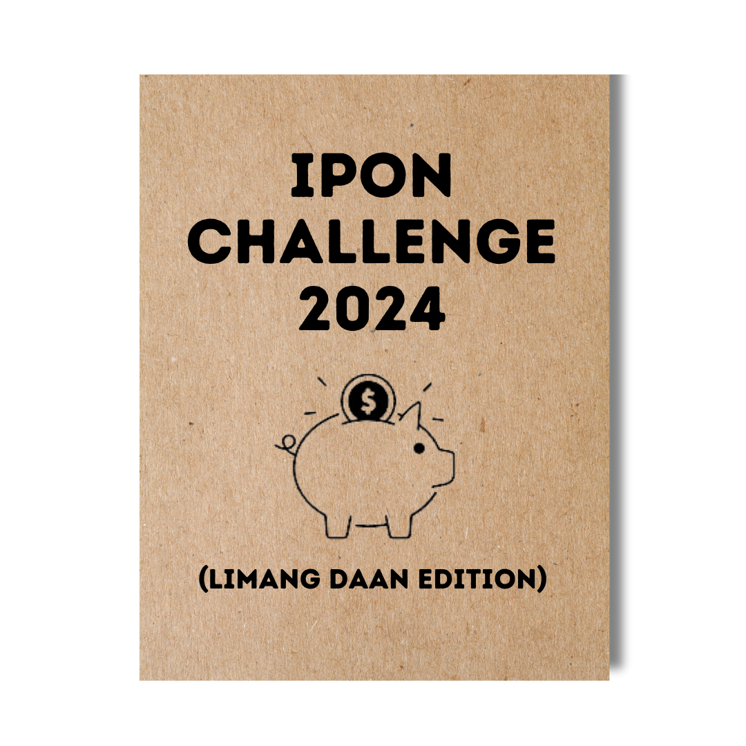 Ipon Challenge 2024 Booklet with Pouch Chinkee Tan Money Pera Paper ...
