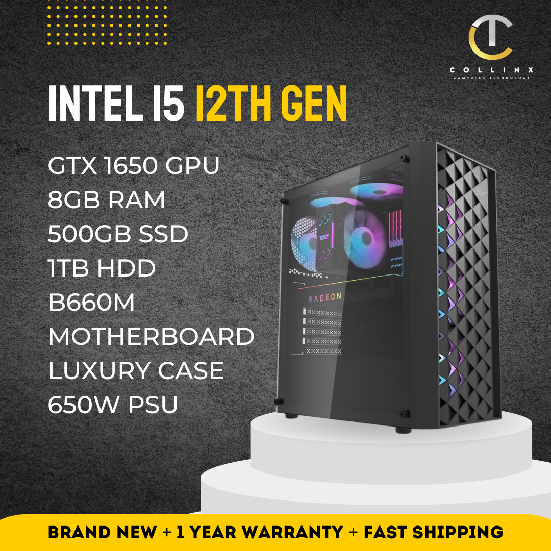 [ Customized PC Specs ] Intel i5 12400F 12th Gen Gaming Desktop ...