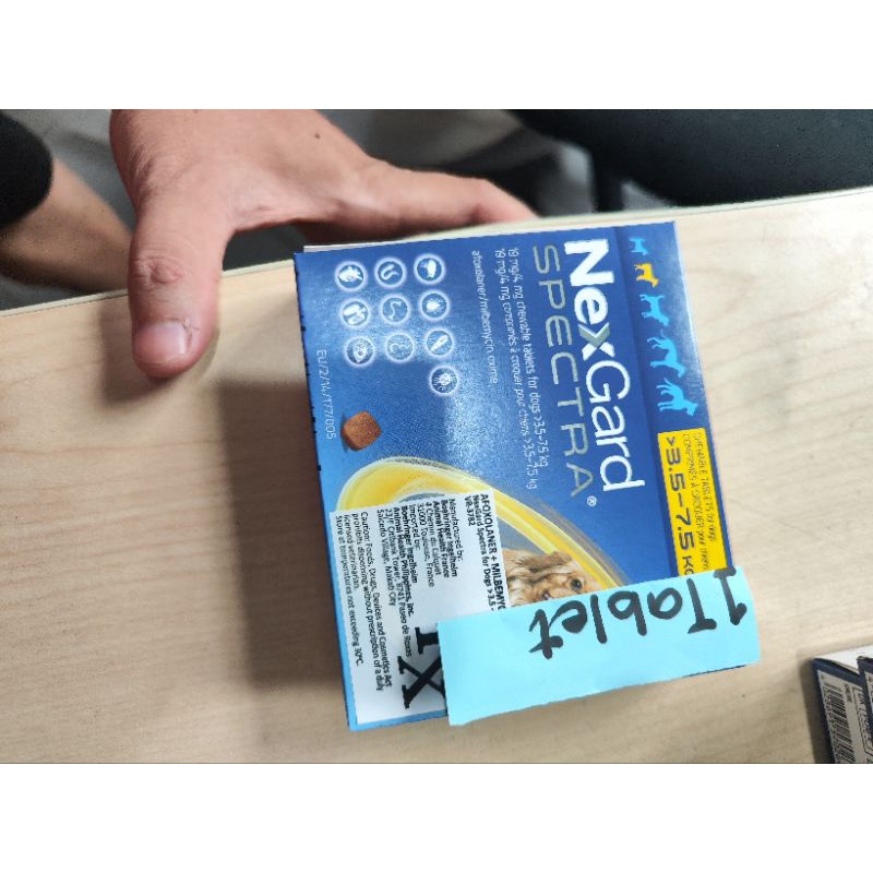 Nexguard and Nexguard Spectra Anti Ticks and Fleas 1 tablet cheapest ...