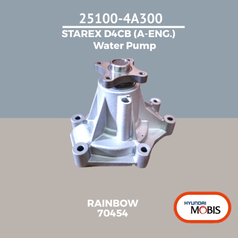 251004A300 Water Pump for HYUNDAI Starex D4CB (A-ENG.) Mobis Original ...