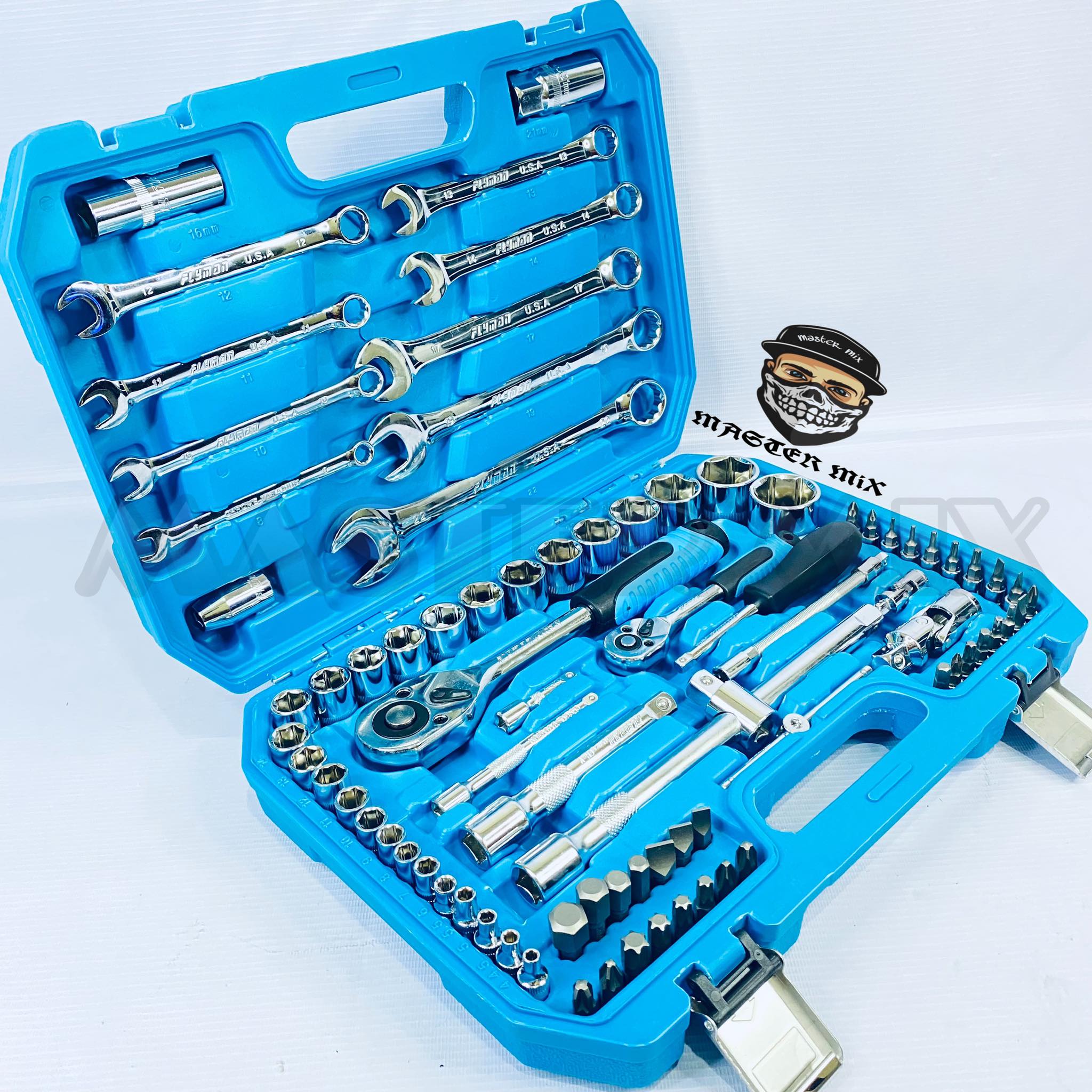 FLYMAN 82 PCS.1/2 + 1/4 DRIVE SOCKET SET. | Lazada PH