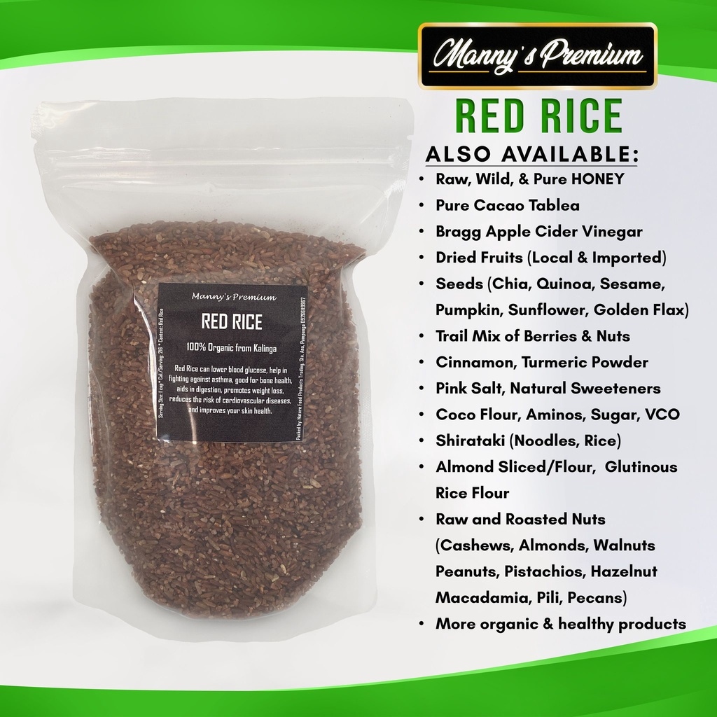 Organic Red Rice (from Kalinga) | Lazada PH