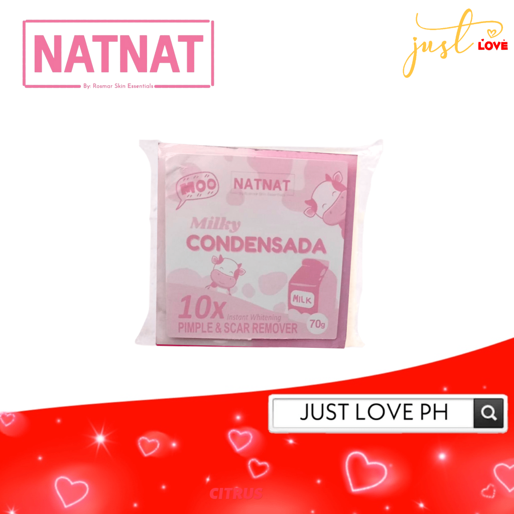 Natnat by Rosmar Milky Condensada Soap 70g | Lazada PH