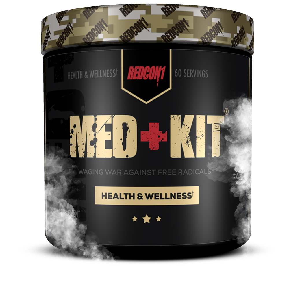 Redcon1 Med+Kit - All-In-One Vitamin Kit, Vitamin C, Vitamin B, Fish ...