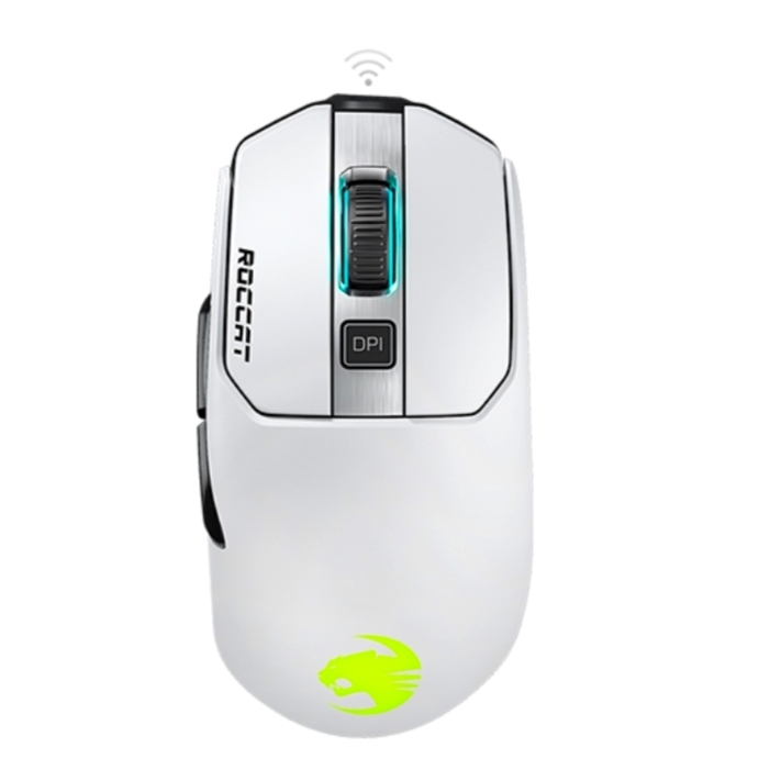 Roccat Cain 200 Aimo RGB Wireless Gaming Mouse (16. Owl-Eye Sensor, 89G ...