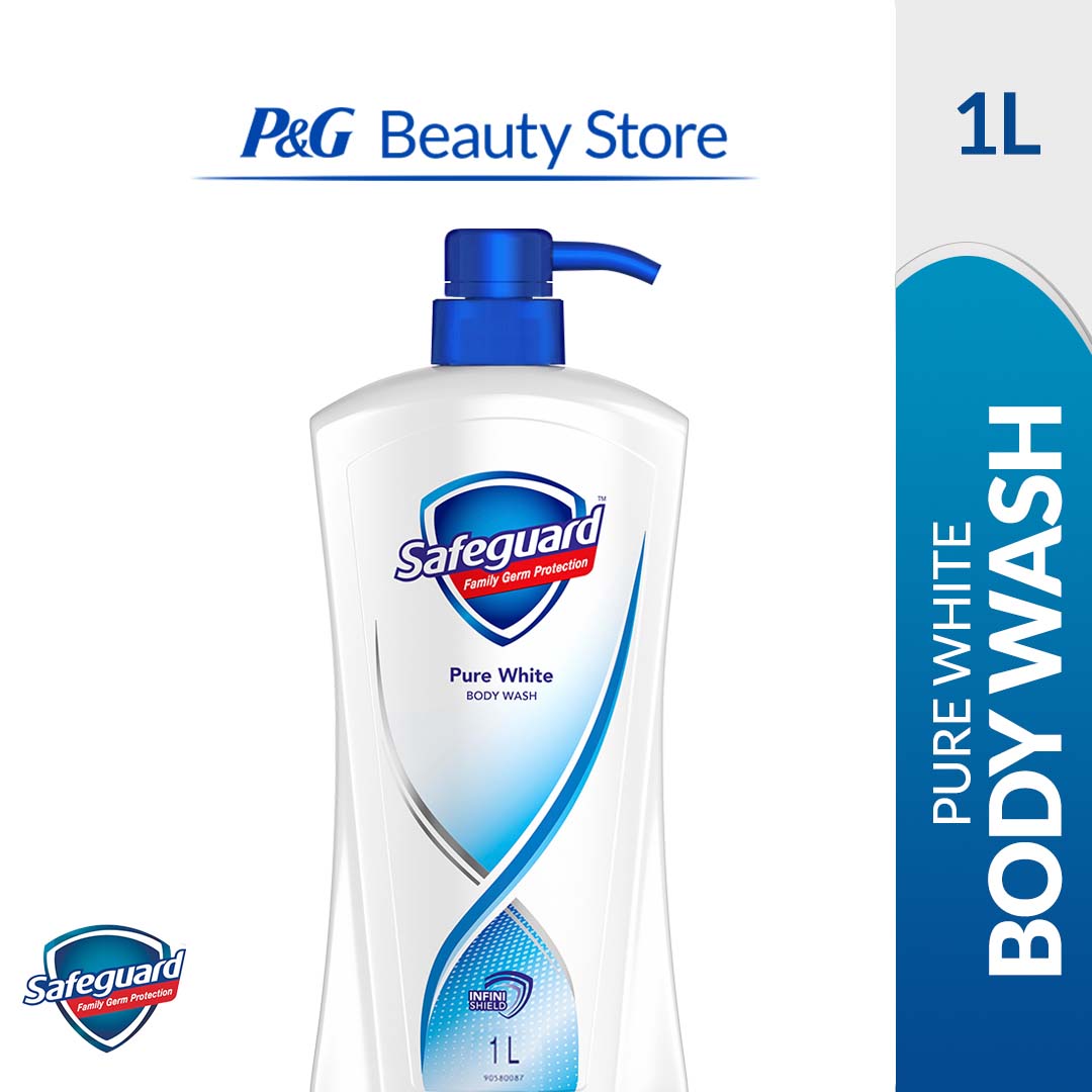 Safeguard Pure White Body Wash 1L | Lazada PH