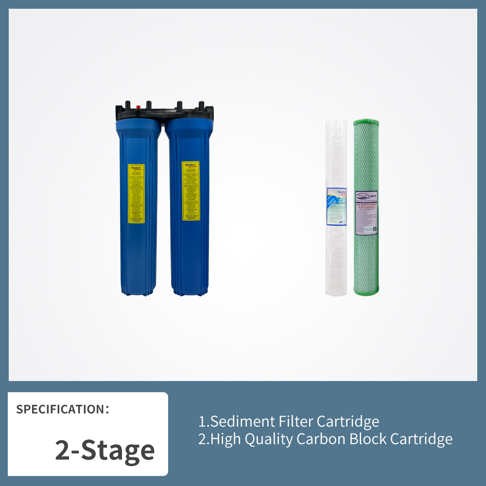 Hydropure 2/3/4 Stage 20 inch Deep Well Water Filter housing Complete ...