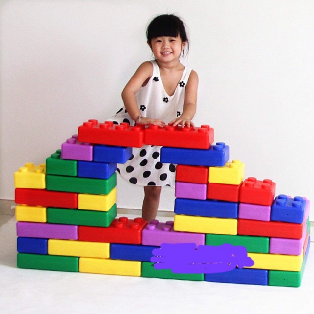 KIDS GIANT LEGO BLOCKS THICK5fL | Lazada PH