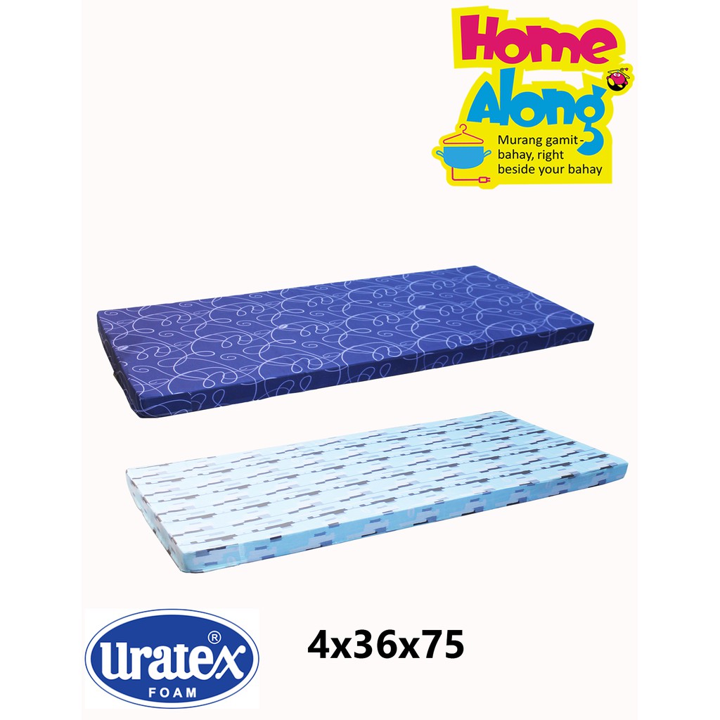 Uratex Foam 4" Thick Single Size 4x36x75 Random Color- PFM.4X36WC ...