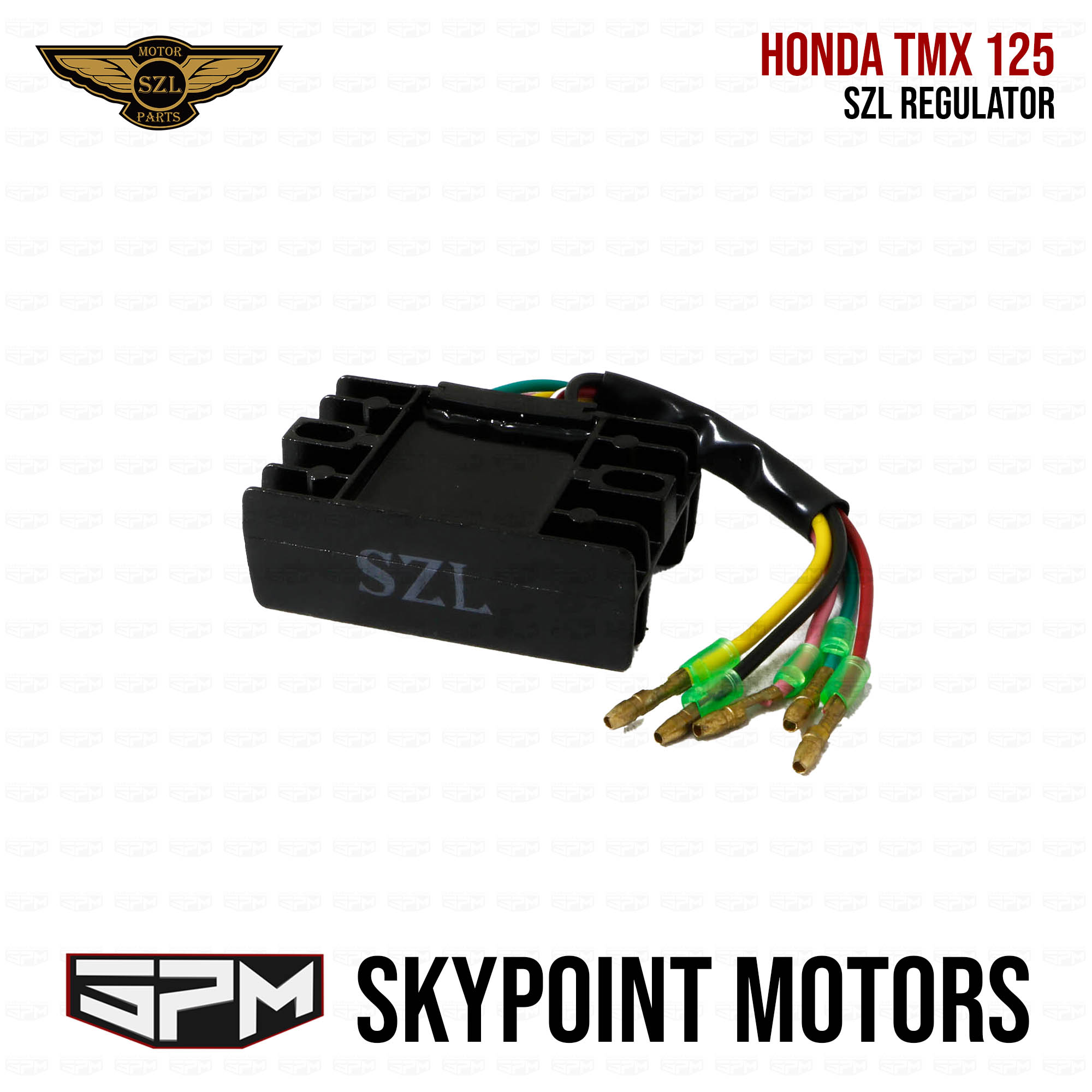 SZL MOTORCYCLE REGULATOR FOR HONDA TMX 125 (9857-218) Skypoint Motors ...