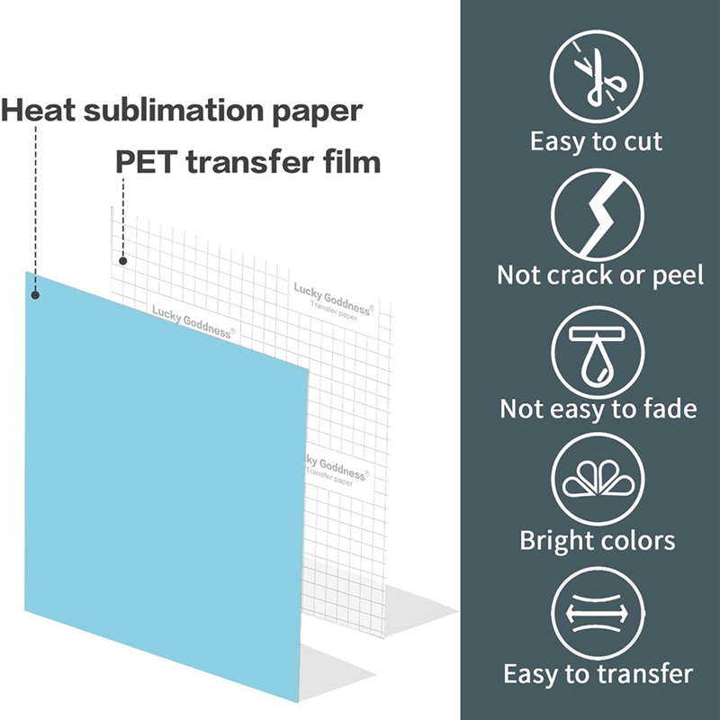 Infusible Transfer Ink Sheets,16 Pack 12 inch X12 inch Solid Color Heat ...