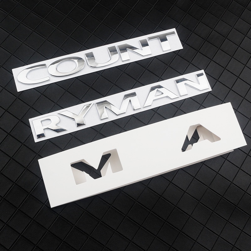 MINI COOPER 3D Car Logo CLUBMAN COUNTRYMAN Letter emblem Rear Tail Box ...