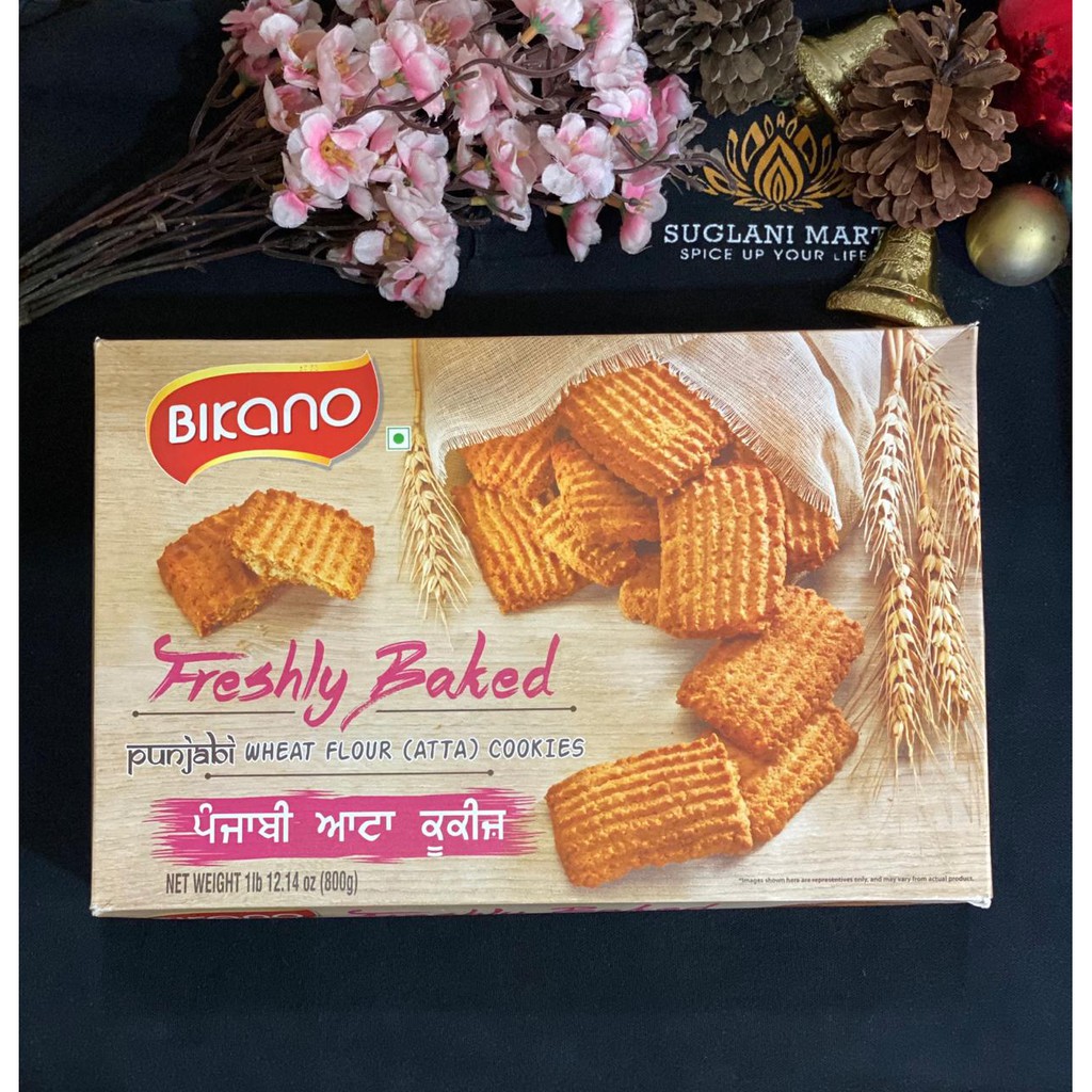 Bikano - Freshly Baked Wheat Flour (Atta) Cookies - 800 gm | Lazada PH