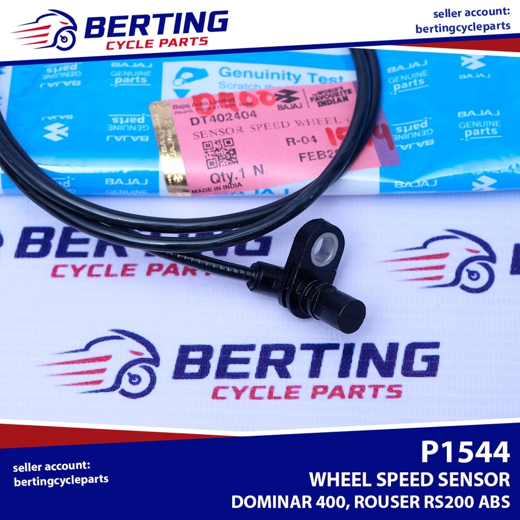 WHEEL SPEED SENSOR Dominar 400 RS200 KTM Duke Rc ABS Genuine DT402404 ...
