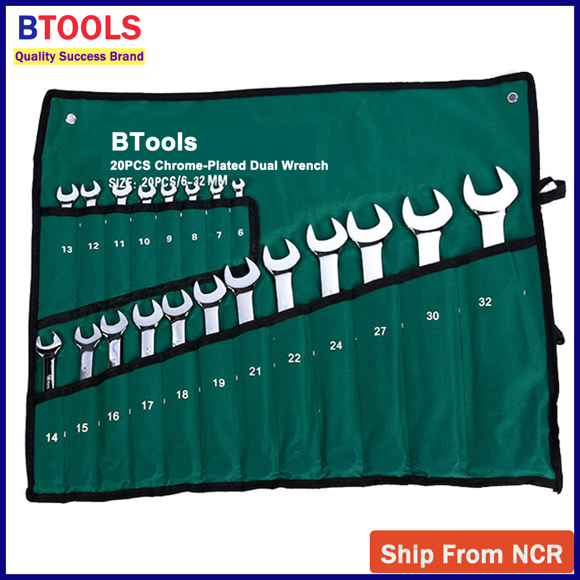 BTools 20PCS Car Repair Tools Wrench Set Original Car Tools Set Car ...