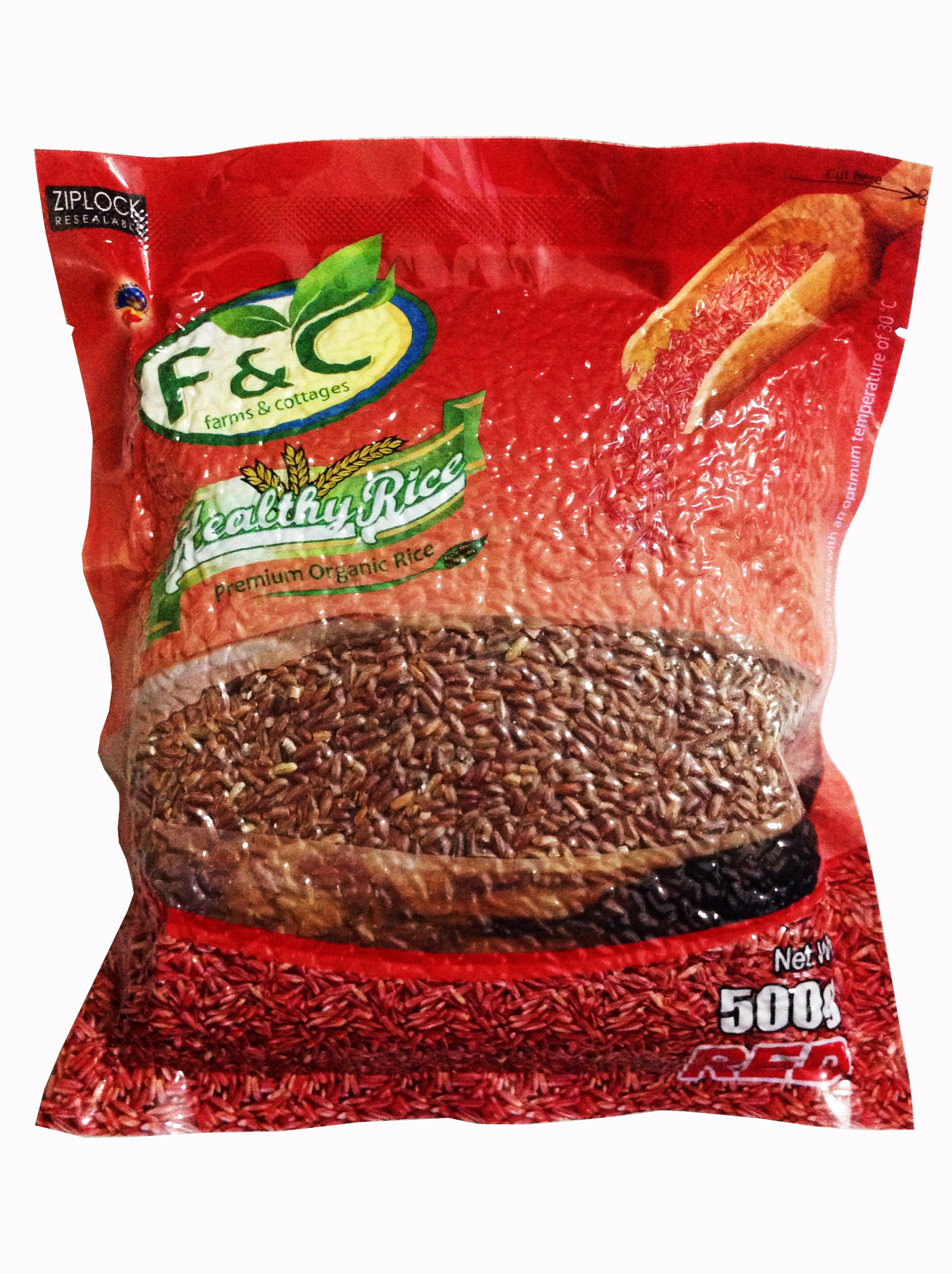 Farms & Cottages Premium Organic RED RICE 500g | Lazada PH