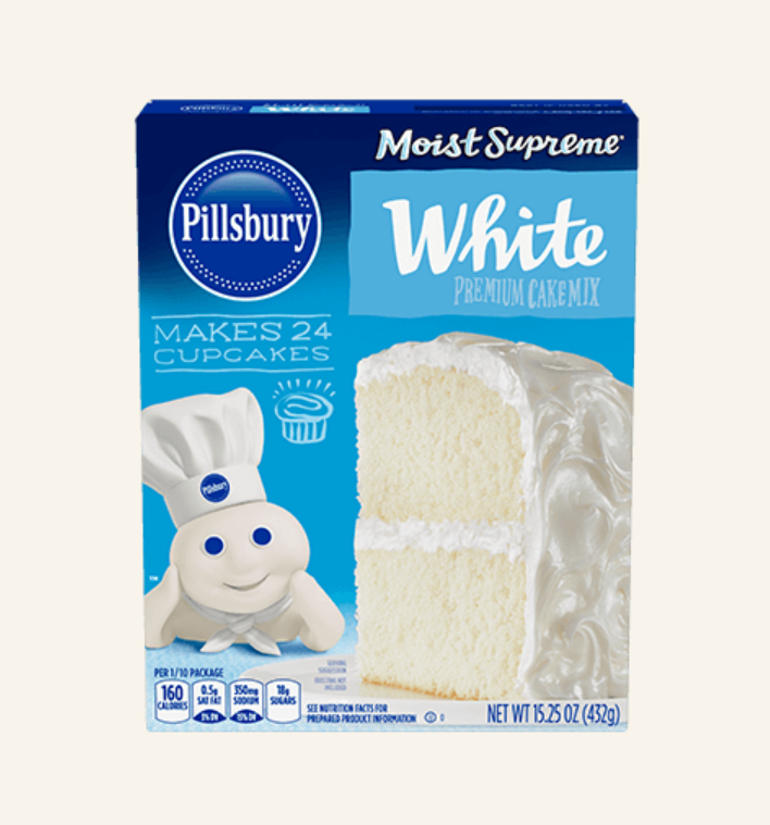 Pillsbury Moist Supreme White Premium Cake Mix -432g | Lazada PH