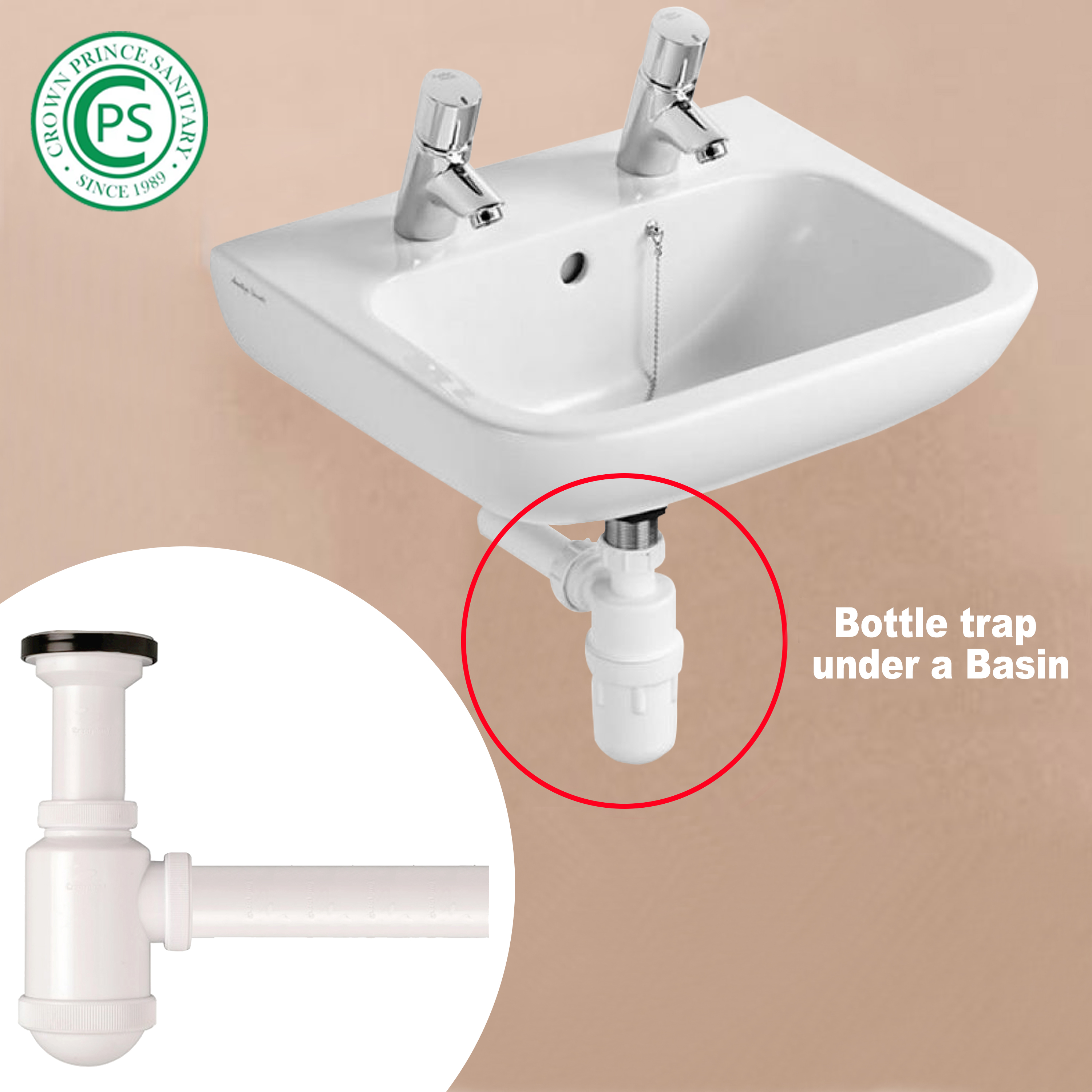 CPS Plastic Waste Bottle Trap Extension Pipes | Lazada PH