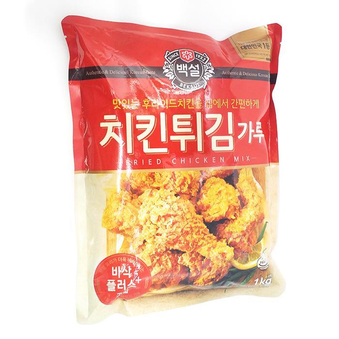 CJ Foods Beksul Korean Fried Chicken Coating Frying Powder Breading 1kg ...