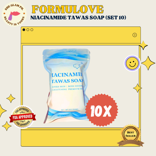 NIACINAMIDE TAWAS SOAP / TRENDING SOAP / Cleanses Skin Body Deodorant ...