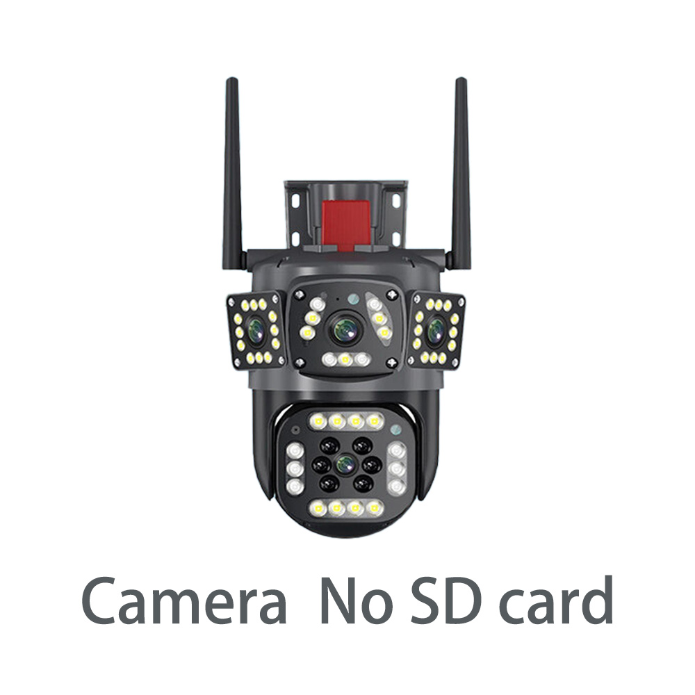 WNC 8K HD camera Four Lens & Three Screen WIFI IP Wireless Camera Auto ...