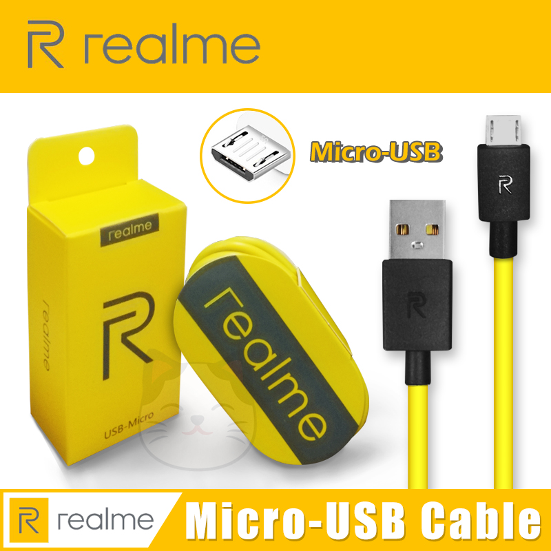 REALME Original Micro 5V/2A Travel Fast Charger Adapter + Micro USB ...